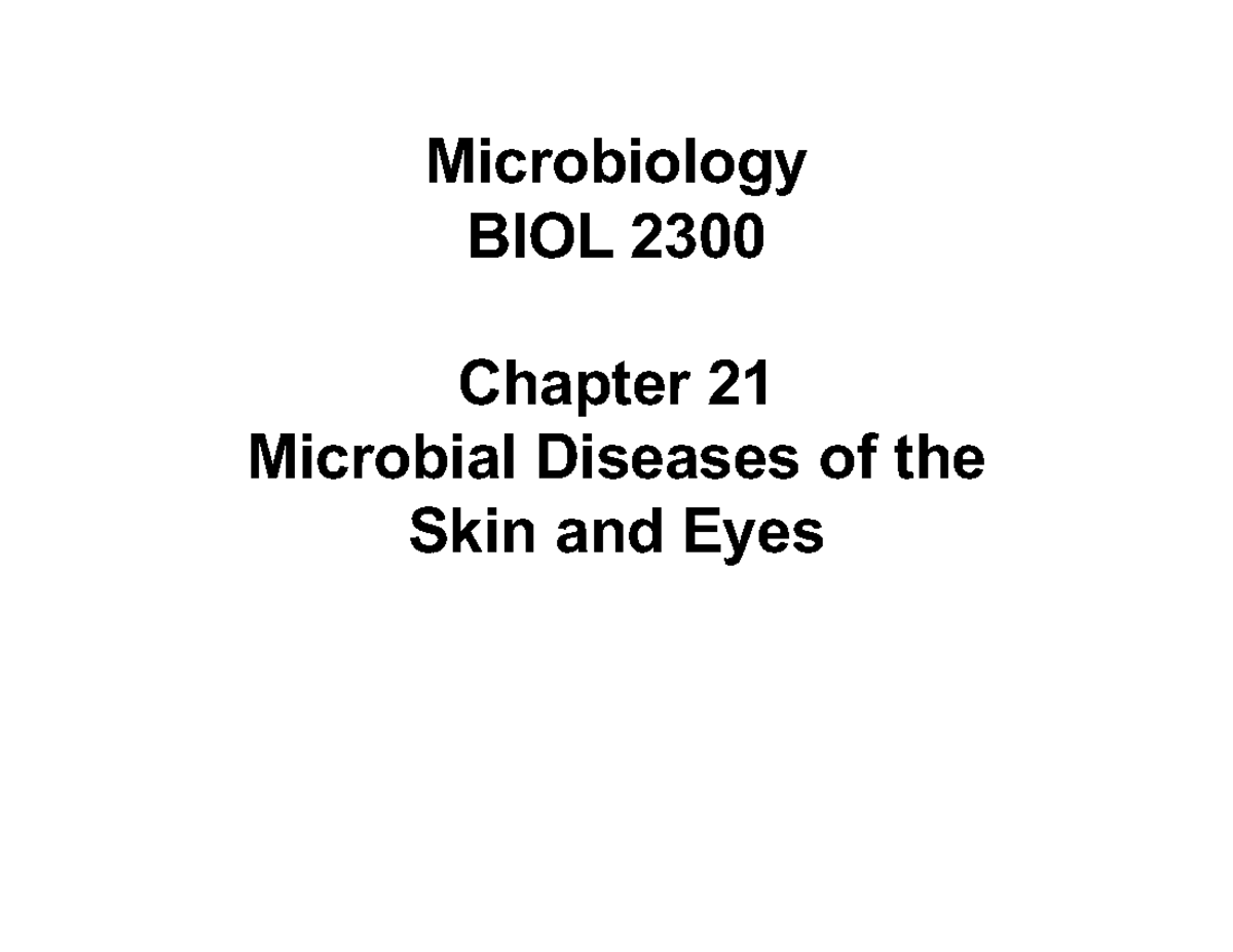 Test 4 Review.ppt - Compatibility Mode - Microbiology BIOL 2300 Chapter ...