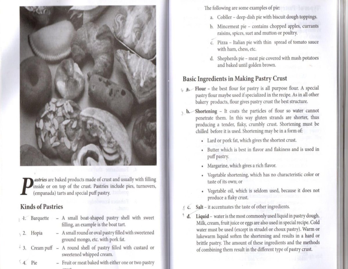 WEEK 9-11 - pastry - Studocu