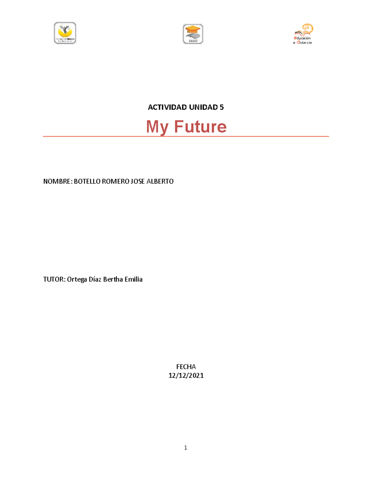 2108 EMII U5 - Ultima unidad de entendiendo el mundo materia de ingles para repaso de ...