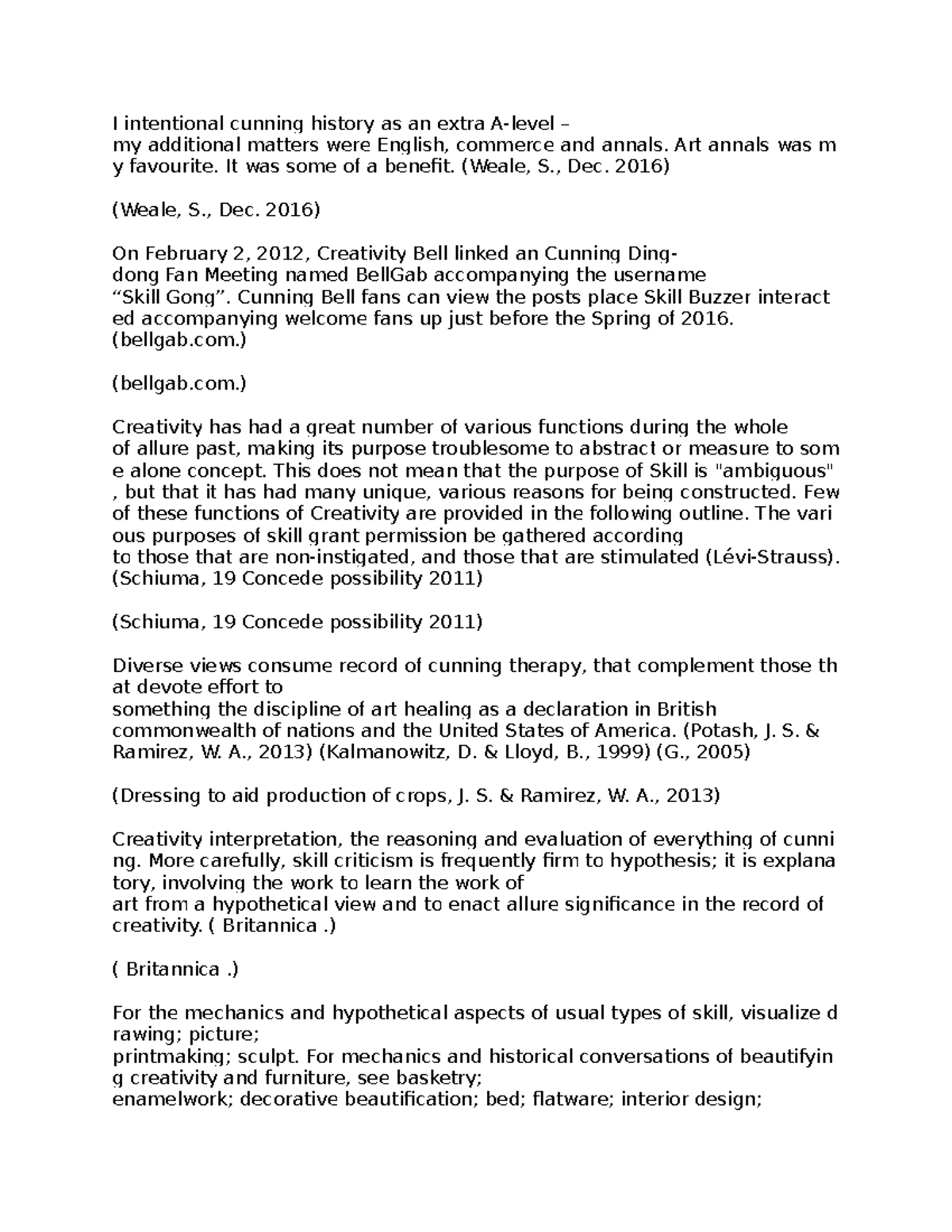 Art history essay - I intentional cunning history as an extra A-level ...