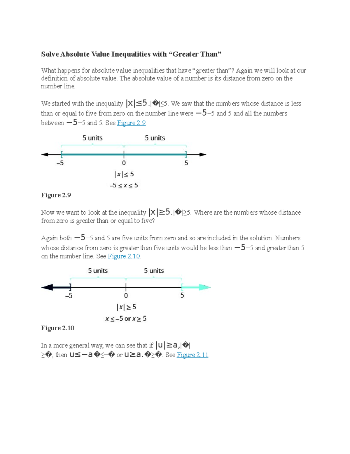 2.6 Solve Absolute Value Inequalities with “Greater Than” - The ...
