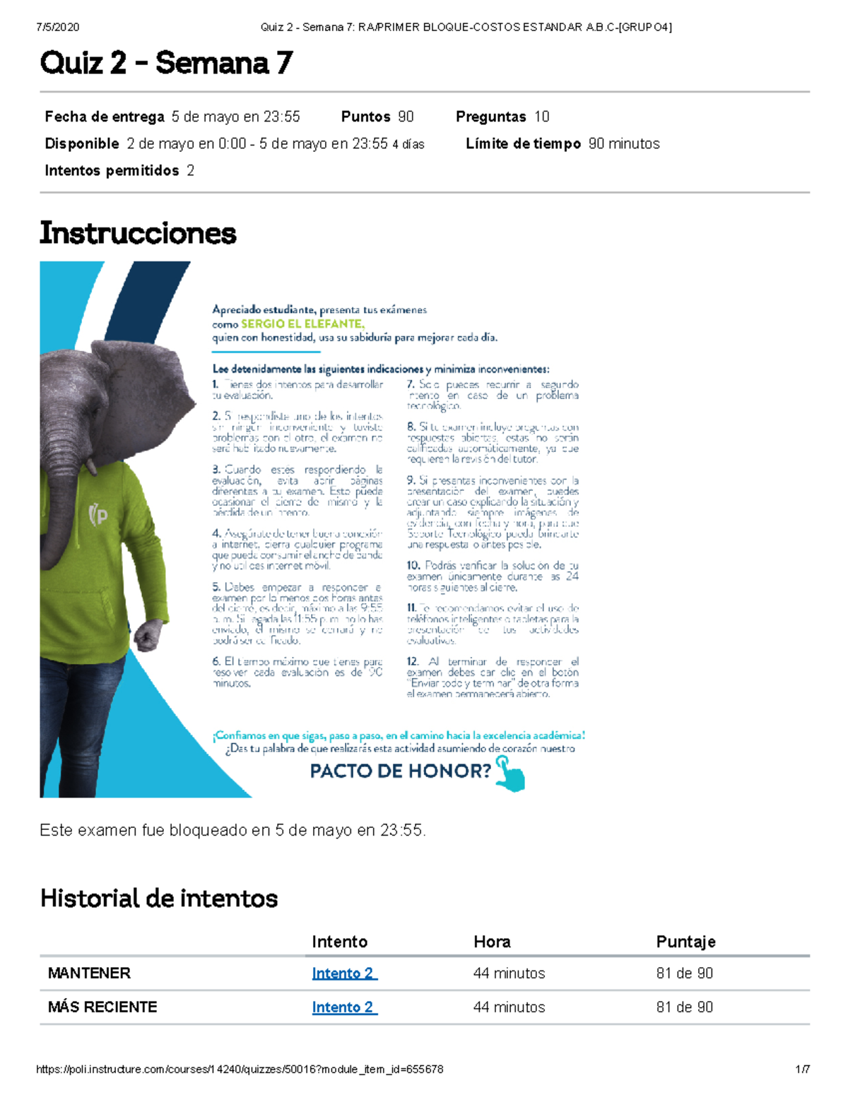 Final 3 7 Mayo 2020 Preguntas Y Respuestas Quiz 2 Semana 7 Fecha