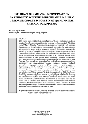 FABM 2 Mini PT 1 Financial Statement Analysis Financial Study ...