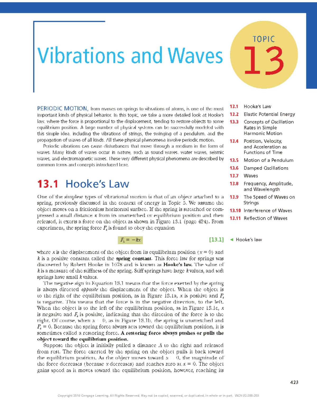 Applied Physics Notes 13 - PHYS204 - Studocu