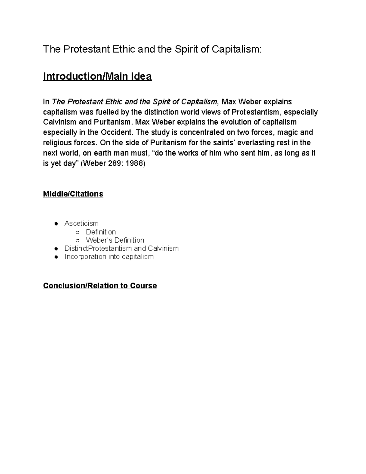 The Protestant Ethic and the Spirit of Capitalism - Max Weber explains ...