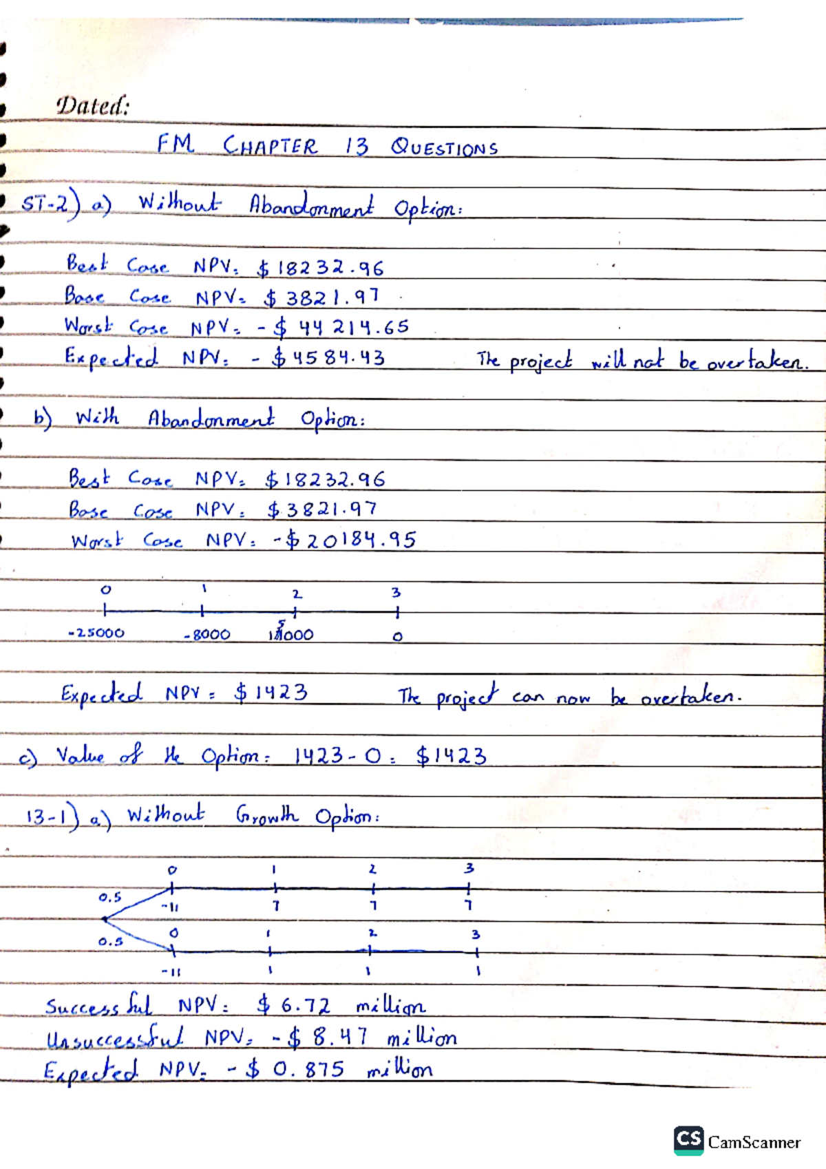 FM Chapter 13 Answers - Financial Management - Studocu