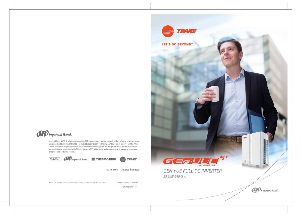 VRF Trane 2019 - Addd - ( ) 25.2kW-246 GEN YUE FULL DC INVERTER ...