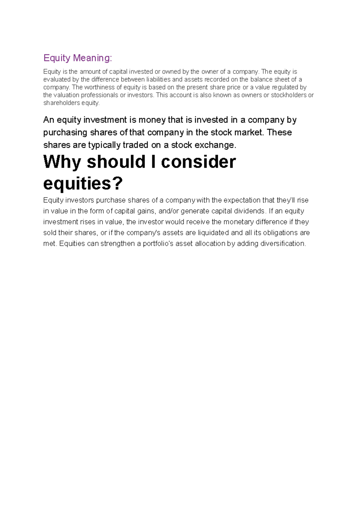 Fmi - Its the notes of financial markets - Ballb - Studocu