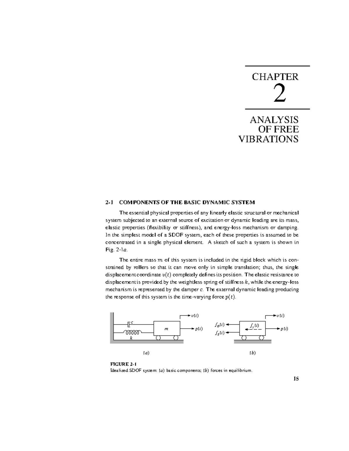 [Ray Clough, Joseph Penzien] Dynamics of Structure(Book ZZ - CHAPTER 2 ...