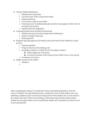 Cal Poly Arch 219 History of Architecture 18th Century-Present Notes ...