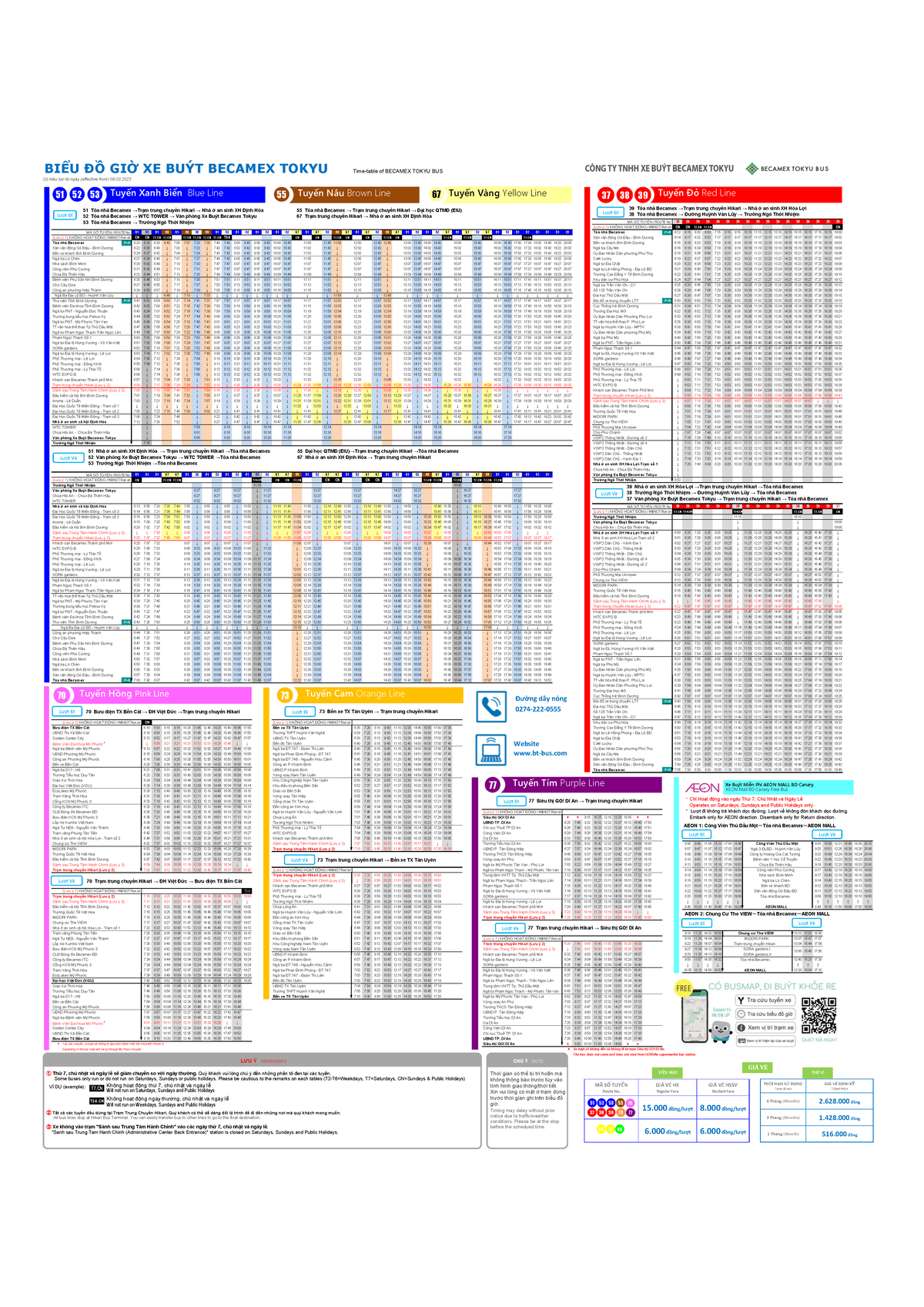 Httpswww.becamex-tokyu-bus - BIỂU ĐỒ GIỜ XE BUÝ T BECAMEX TOKYU Time ...