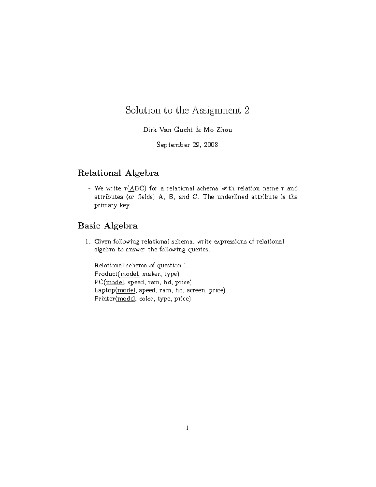Solution-to-the-assignment-2 compress - Solution to the Assignment 2 ...