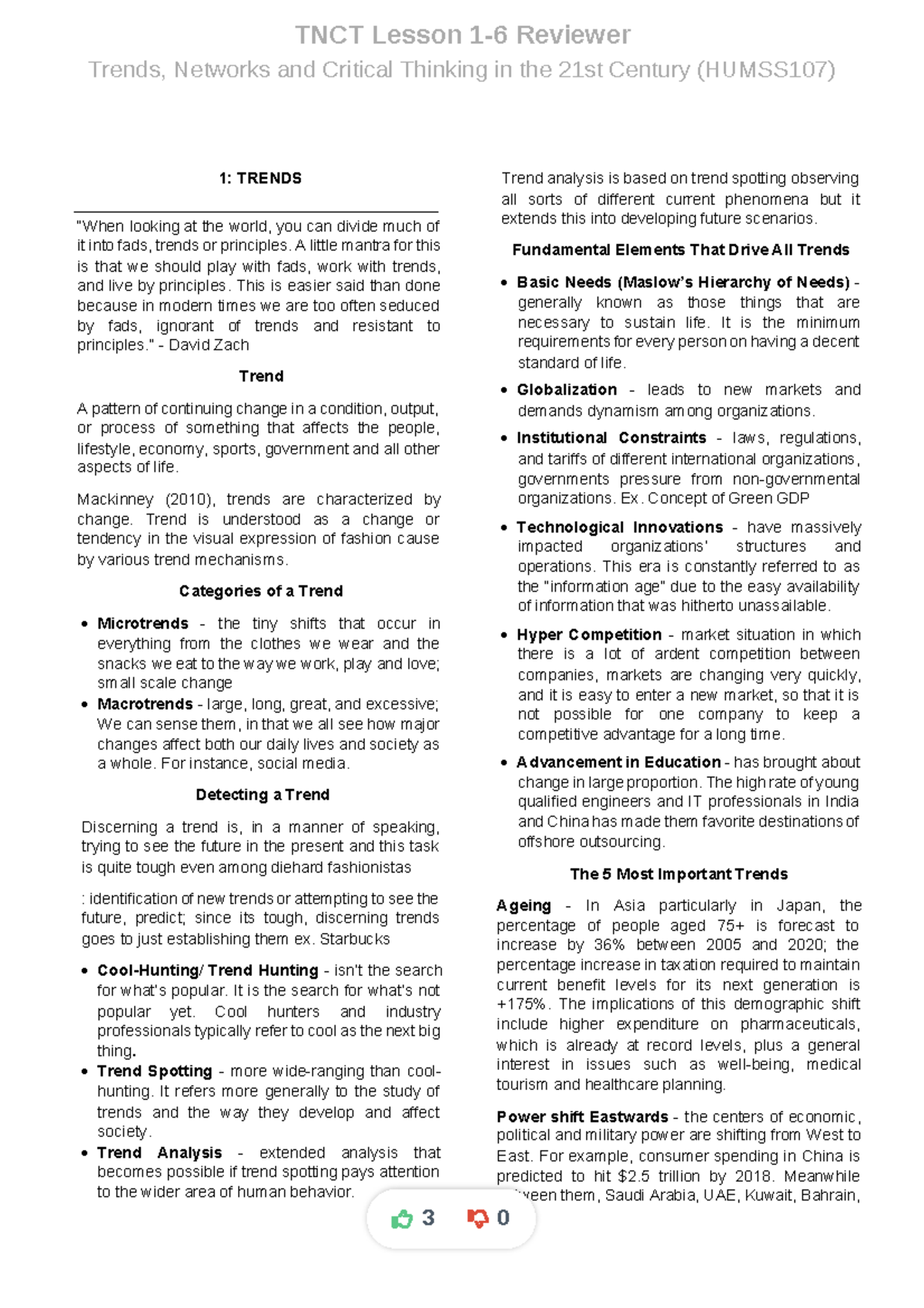 Tnct-lesson-1-6-reviewer compress - TNCT Lesson 1-6 Reviewer Trends ...