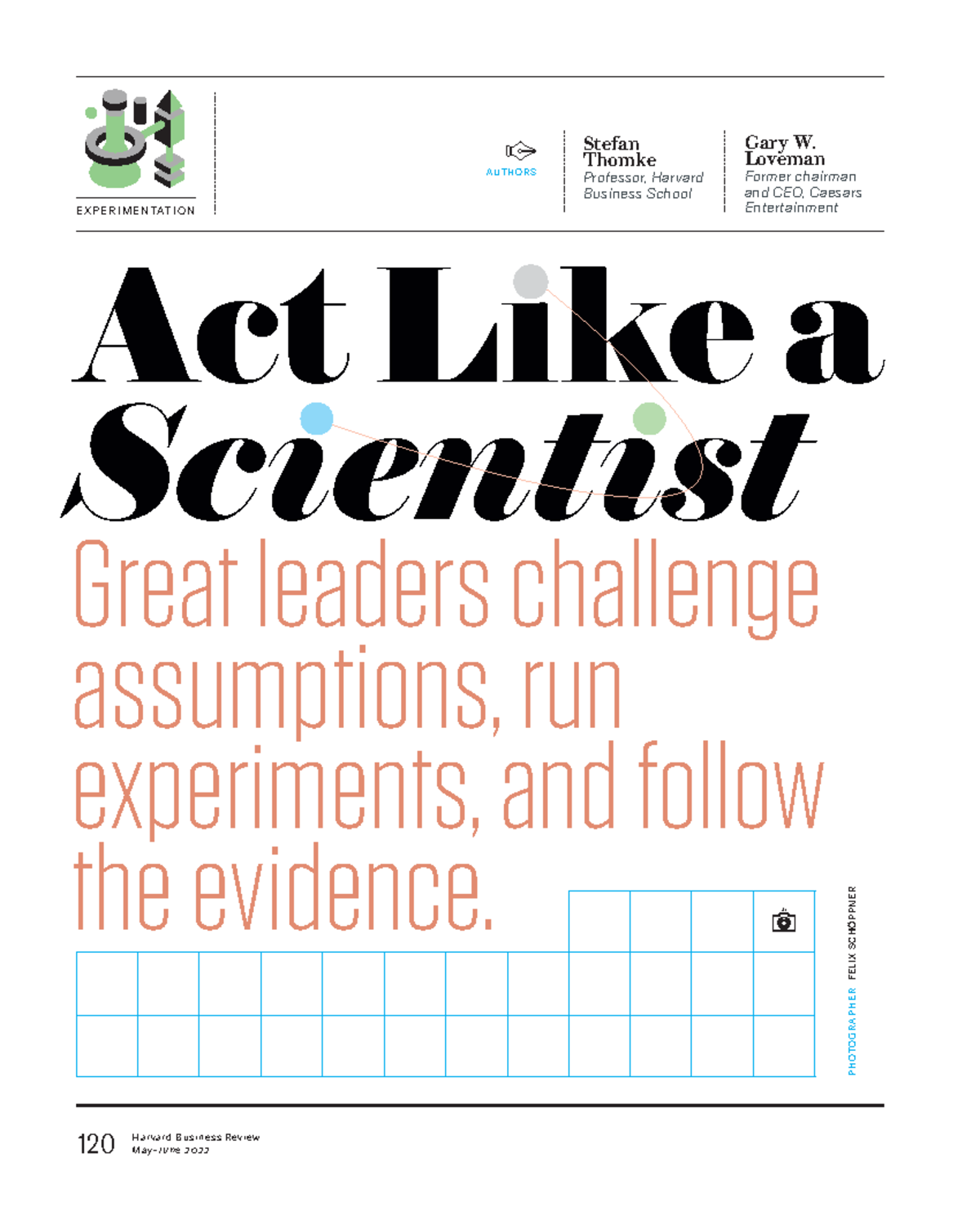 Act Like a Scientist - Pre-reading - P H OTO G R A P H E R FELIX ...