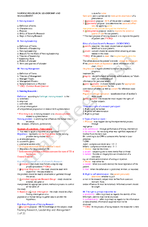 Dc3a0cbf105b86bf84cfc2c98515 d7af - Nursing - Studocu