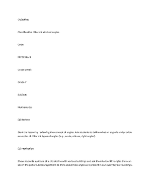 EAPP1 - Language - LESSON PLAN IN EAPP ENGLISHFOR ACADEMIC AND ...