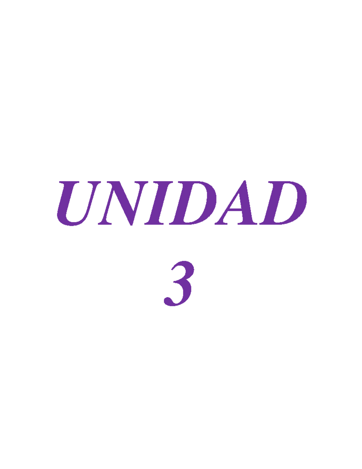 U 3 - Lecture notes 3unidades de la misma materia para conocimiento de ...