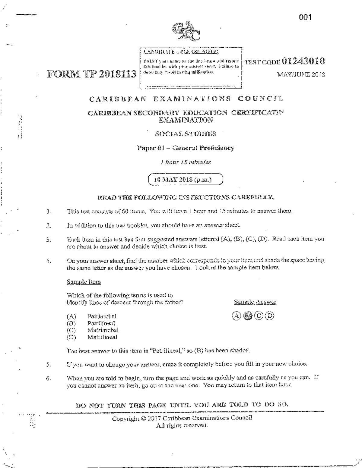 Social Studies 2013-2018 P1 - Introduction to Sociology 1 - Studocu