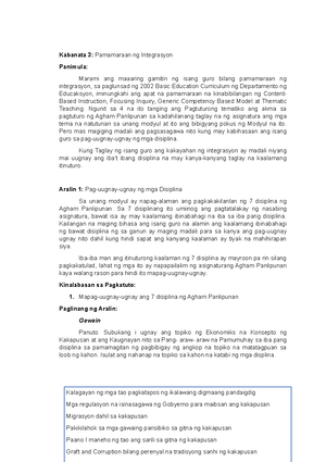 G10 DLL First Quarter - GRADE 10 DAILY LESSON LOG School Rosario ...