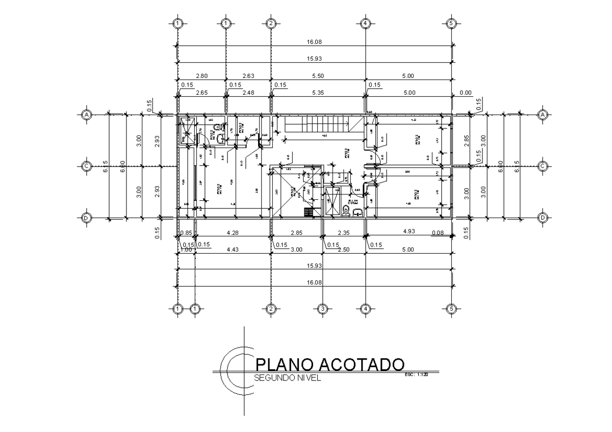 Plano Acotado Segundo-Layout 1 - ####### 2 2 5 5. ####### 3. ####### 3. 3. 3. ####### 3 ...