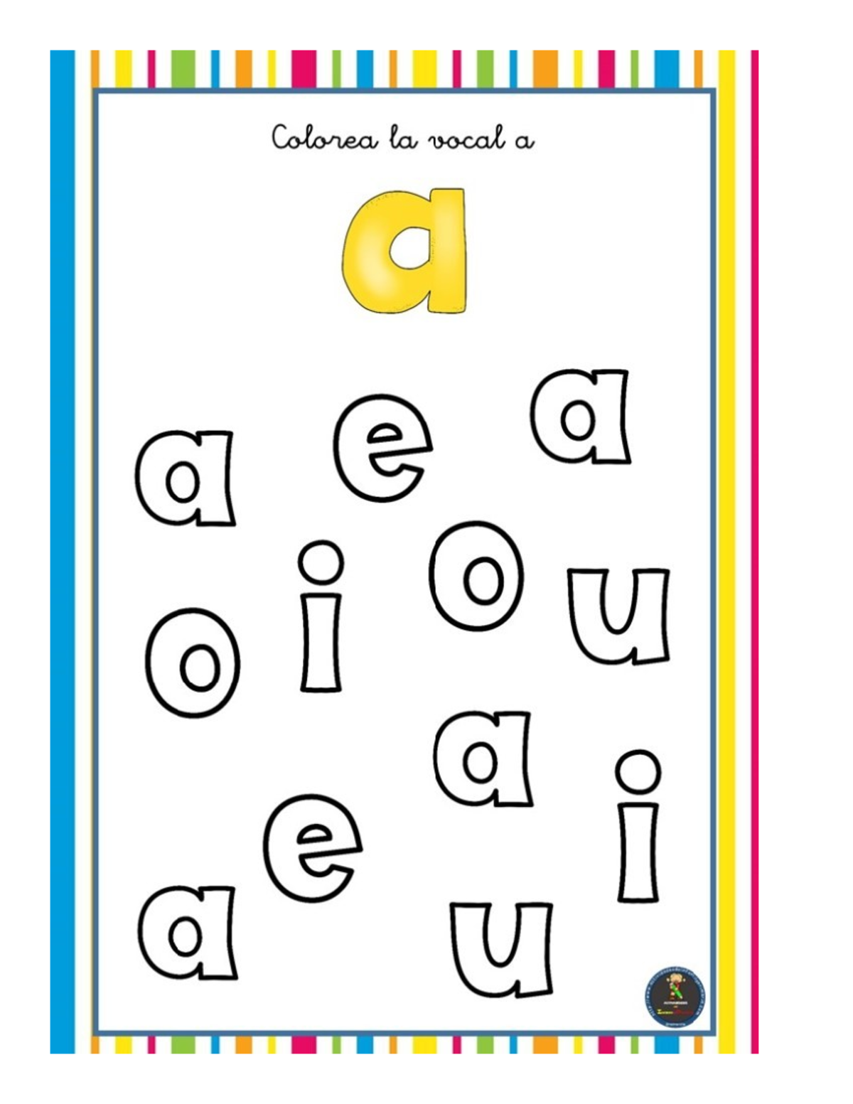 Reconocimiento DE LAS Vocales - Licenciatura en pedagogia infantil ...