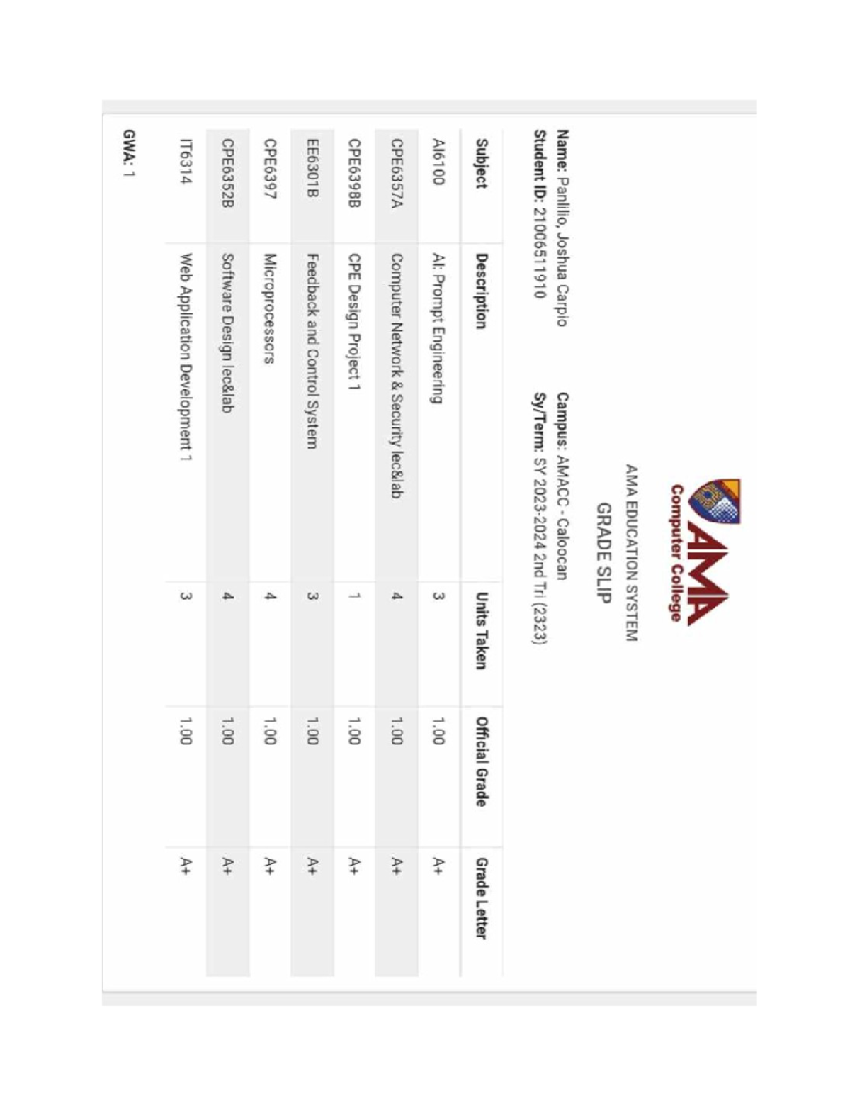 web mail lecture notes - AMA Computer College AMA EDUCATION SYSTEM ...