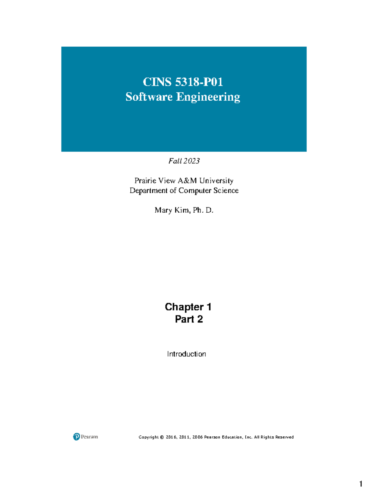 Software engineering ethics - CINS 5318-P Software Engineering Fall 2023 Prairie View A&M - Studocu