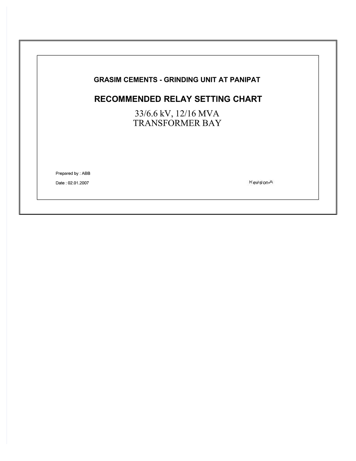 Ret670 end section - afwefaw fwa - Date : 02.01 : 02.01 eevvssoonn ...