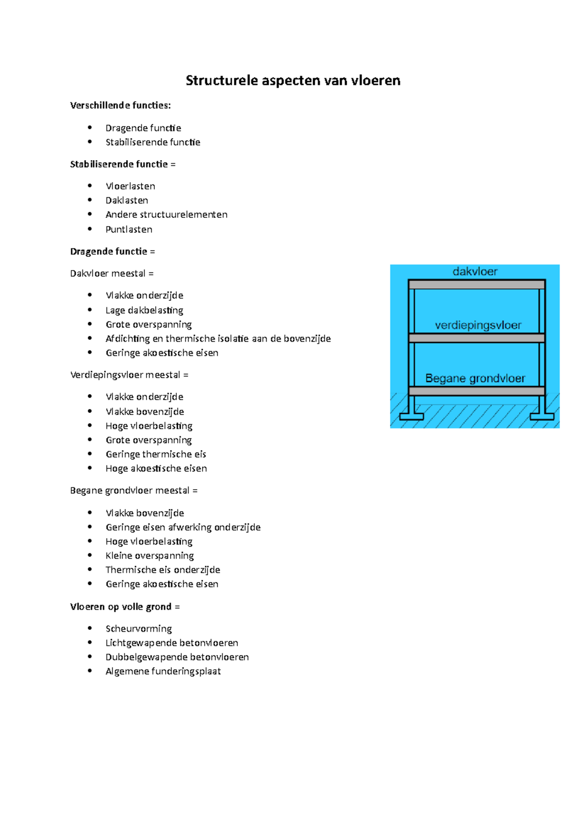 Structurele aspecten van vloeren - Structurele aspecten van vloeren ...