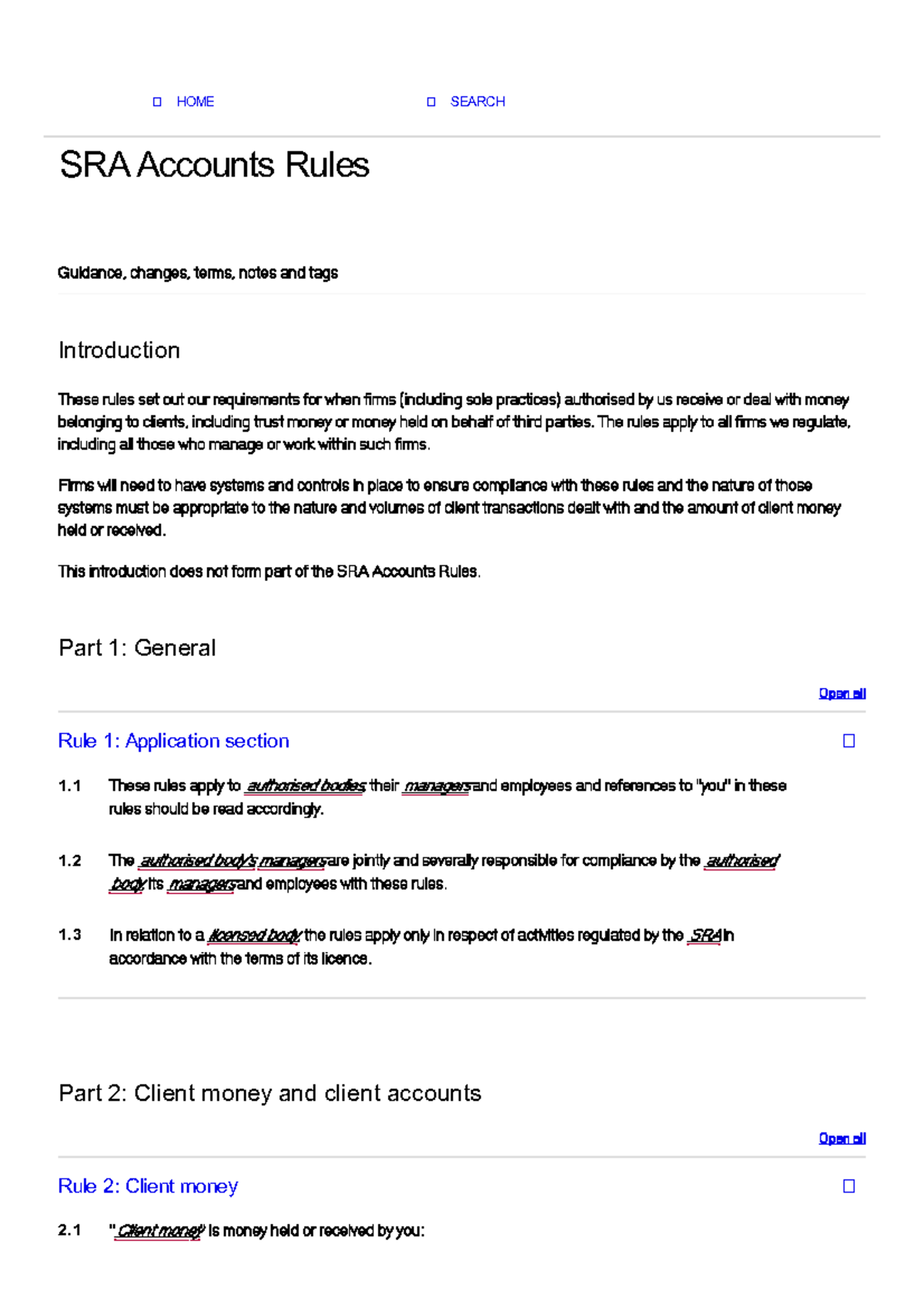 Pdfcentre - xxxx - SRA Accounts Rules Introduction Part 1: General Part ...