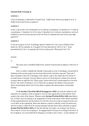 Tutorial 1 Week 2 - Dr. Manique Cooray Faculty of Law, MMU Tutorial 1 ...