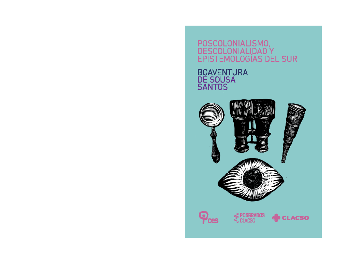 Poscolonialismo-y-decolonialidad - Poscolonialismo, Descolonialidad y ...