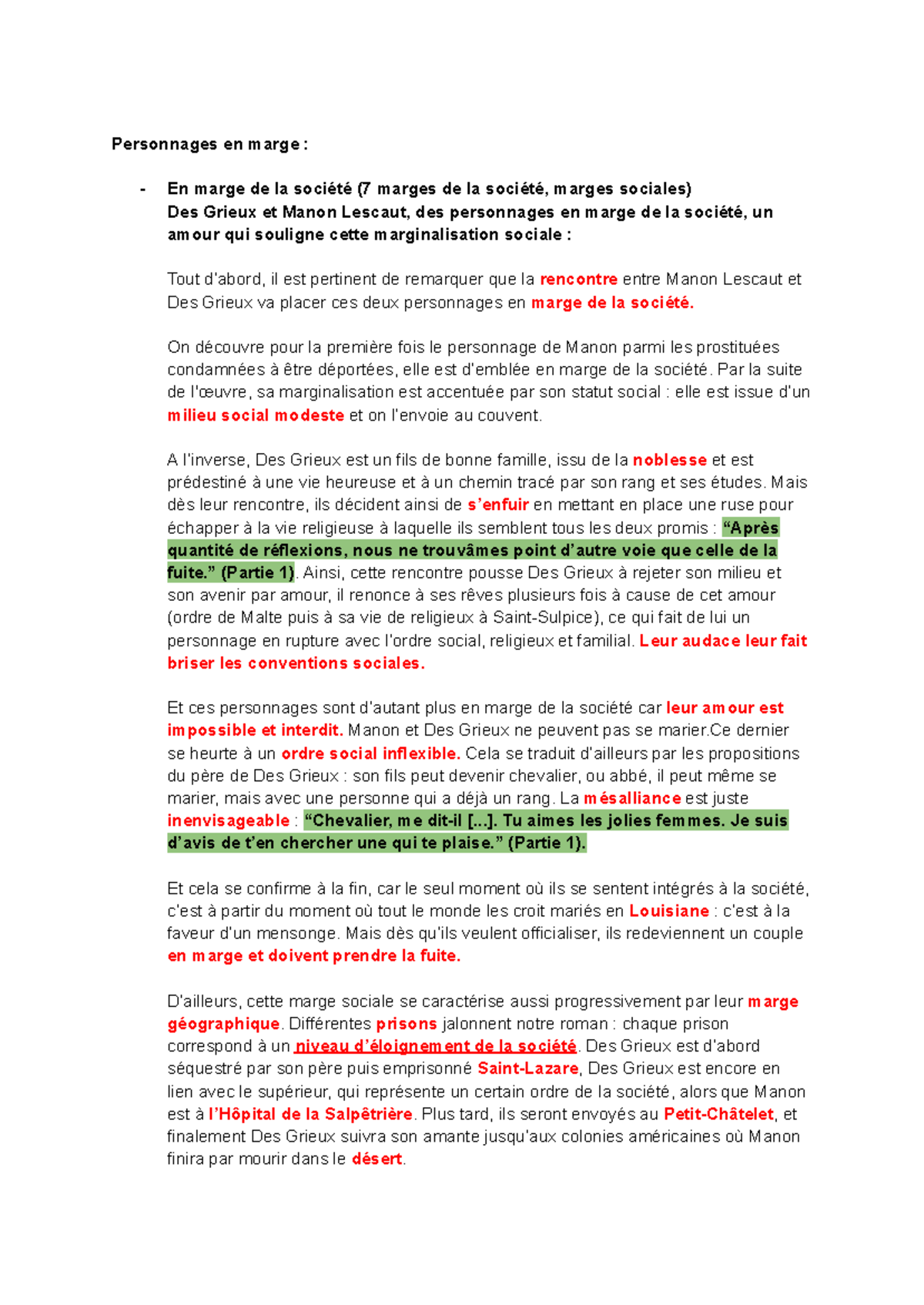 Personnages en marge - hghgj - Personnages en marge : - En marge de la ...