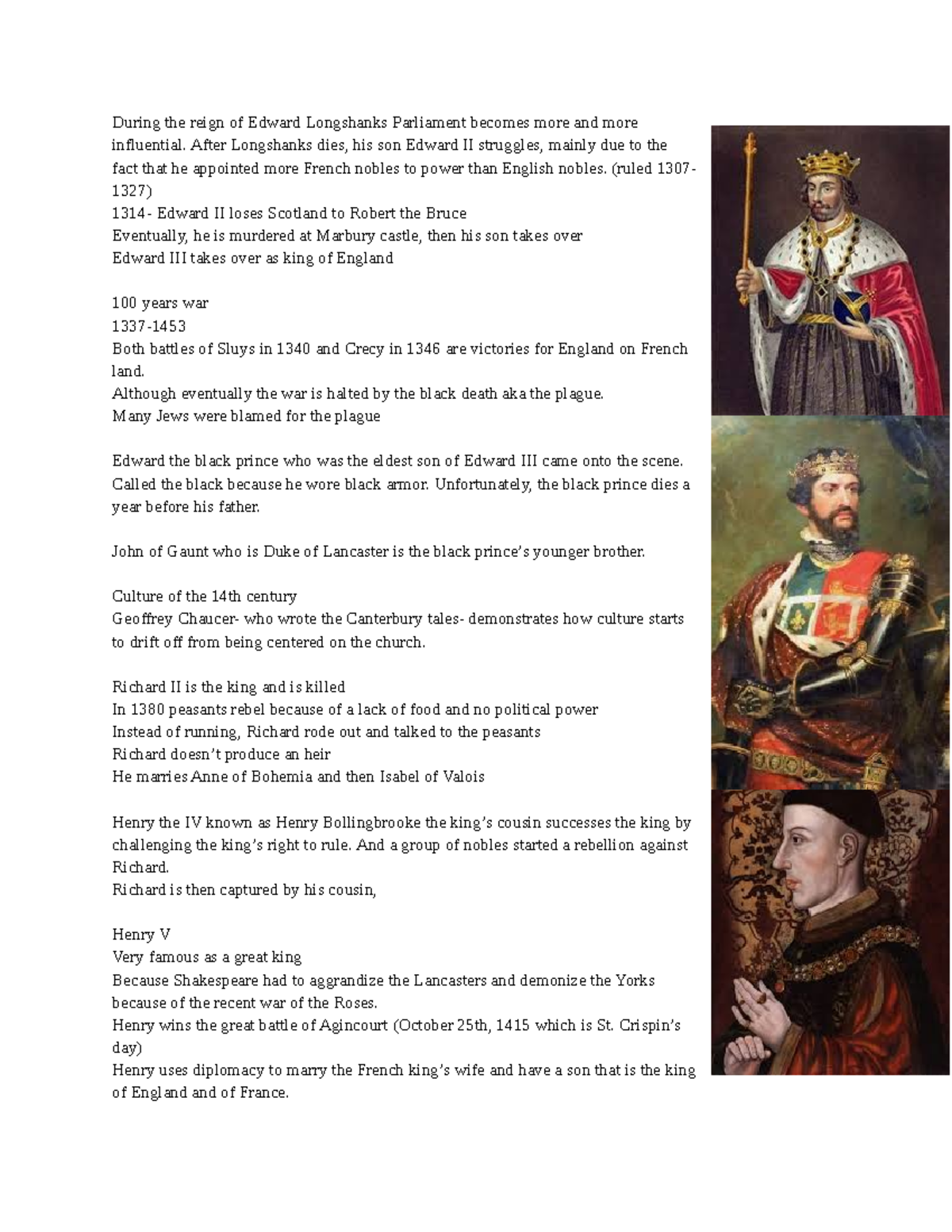 Medieval England - During the reign of Edward Longshanks Parliament ...