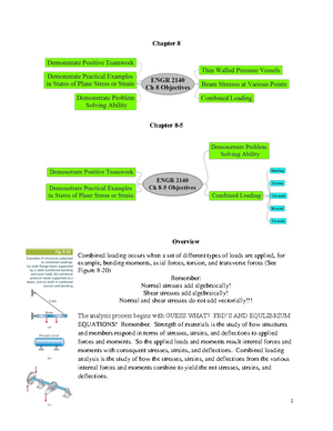 CE 340-Lecture 3-Strain - Strength of Material CHAPTER 2 Learning Goals: 1 of Normal Strain ...