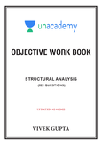 Structural analysis - UCE 303 - TIET - Studocu