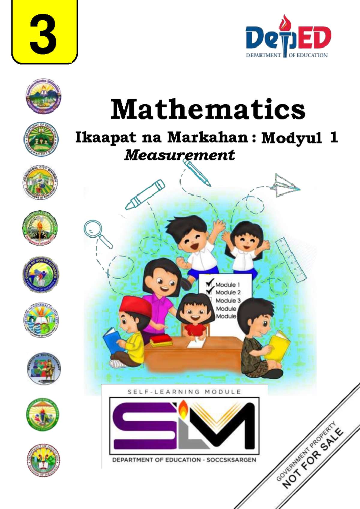 Math-3 Q4 Module-1-F - Ikaapat na Markahan : Modyul 1 Measurement Mathematics 3 Mathematics ...