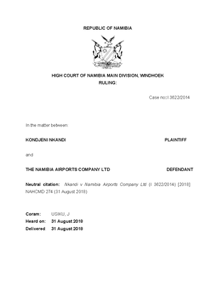 Interdicts - INTERDICTS An interdict is defined as: A summary remedy of ...