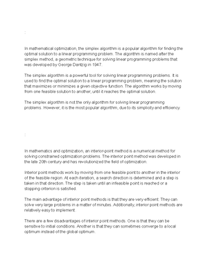 Section 1-introduction to LP - Math 407 Linear Optimization 1 ...