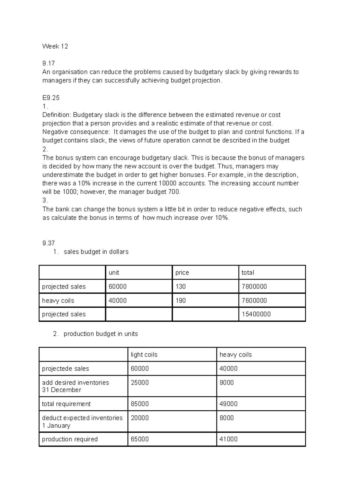 Week 12 Assignment for tutorial - Week 12 9. An organisation can reduce ...