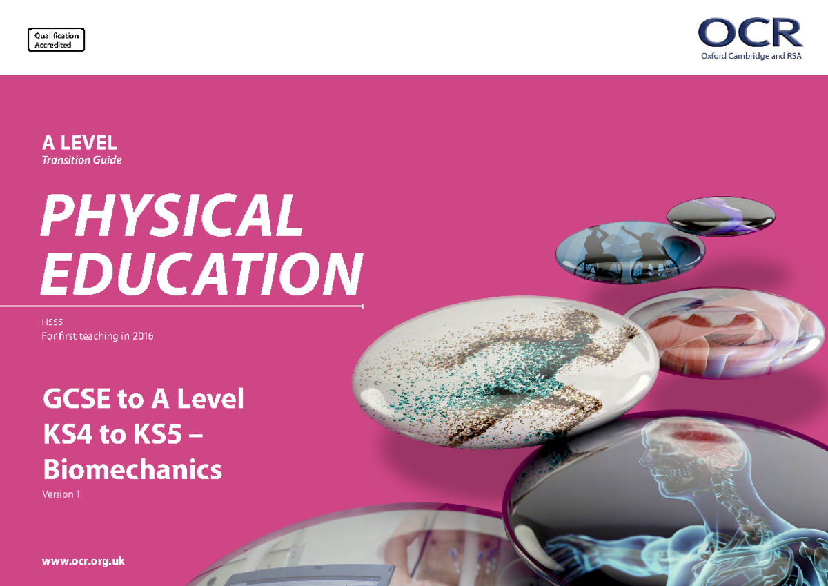 287014 biomechanics ks4 ks5 transition guide - A LEVEL Transition Guide ...