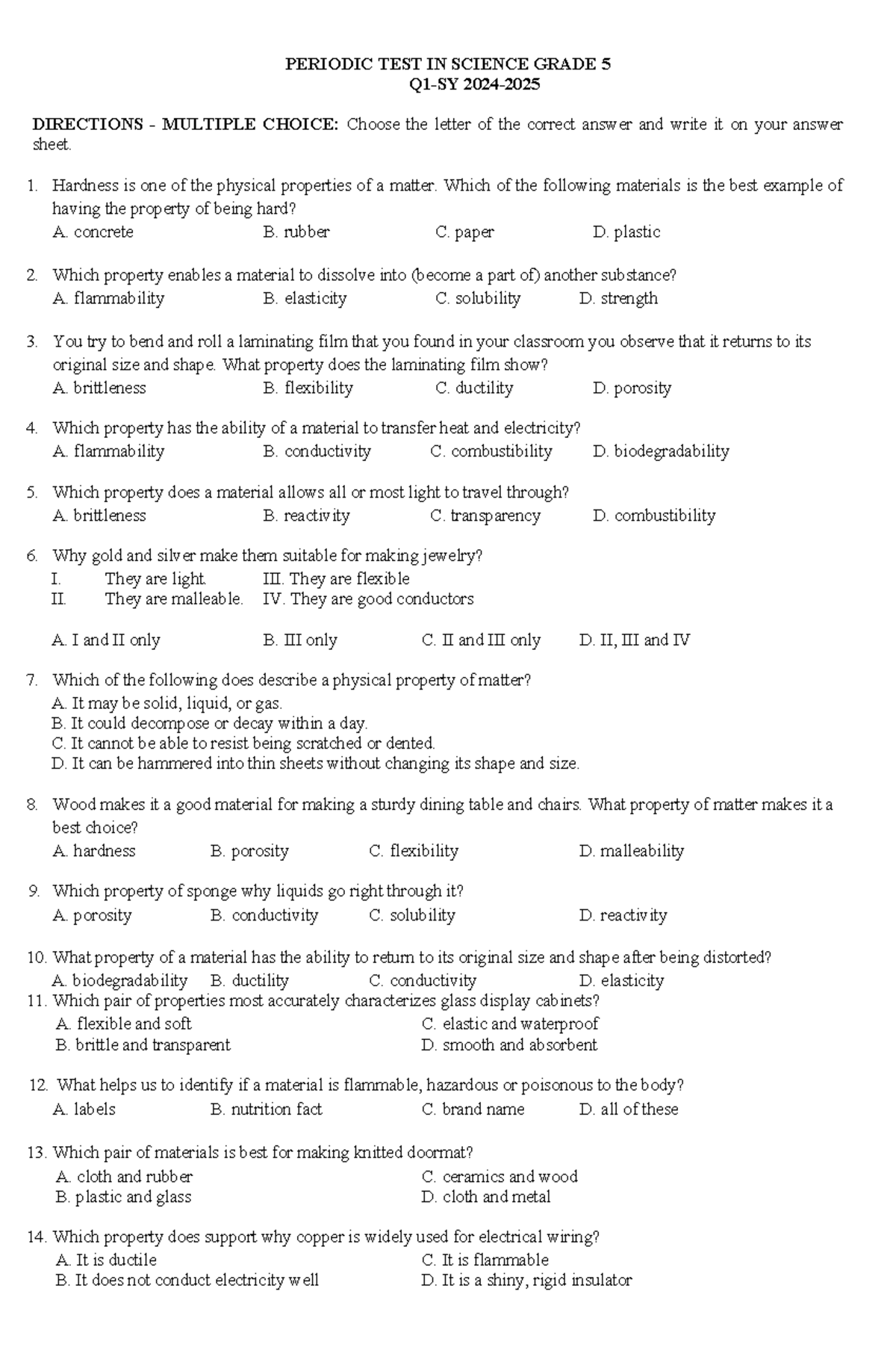 Final TOS-AND- Periodic-TEST-IN- Elementary- Science-5-SY-2023-2024 ...