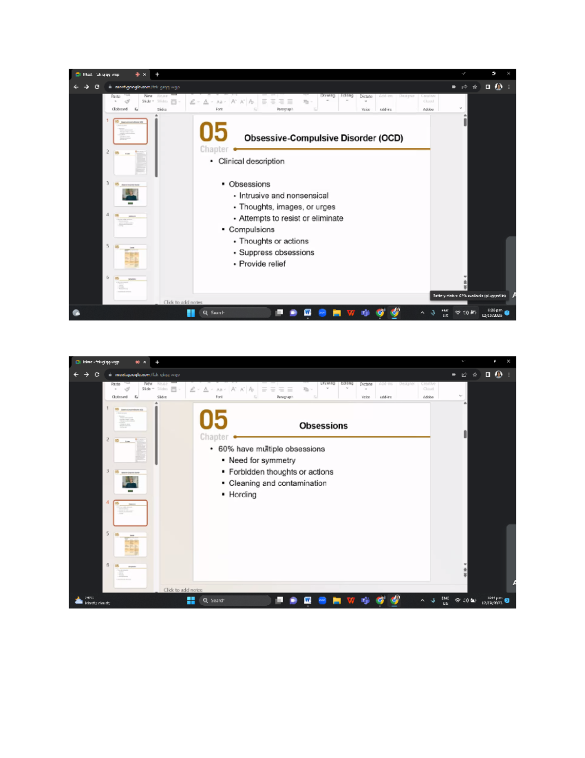 Ab psych lesson - Abnormal Psychology - ` - Studocu