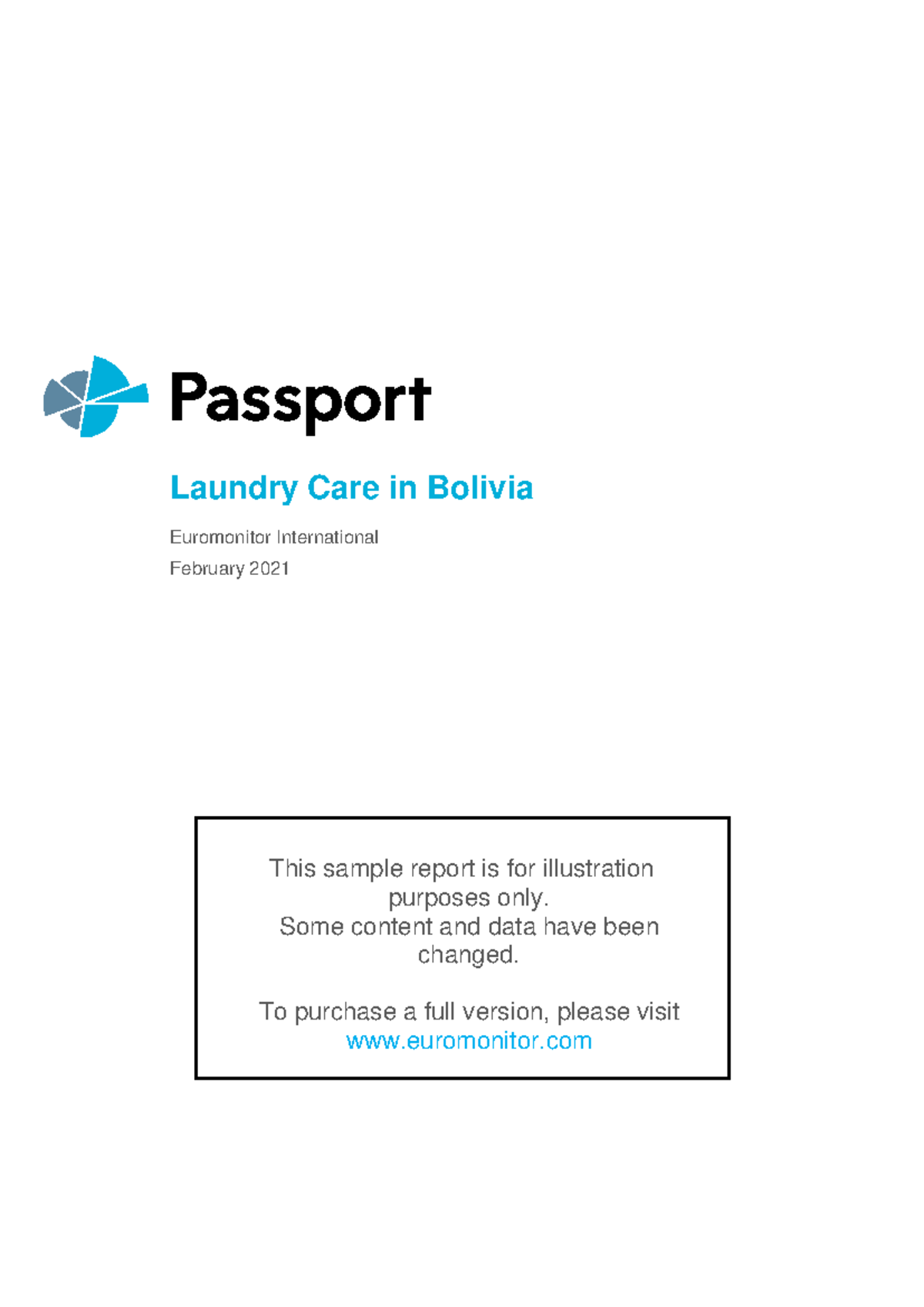 Sample laundry care in bolivia - Laundry Care in Bolivia Euromonitor ...