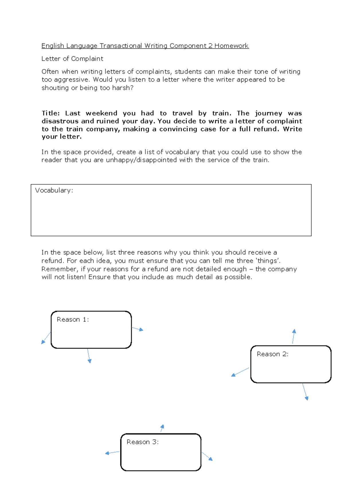 sdkfbewjhfsa,efnbewkufh - English Language Transactional Writing ...