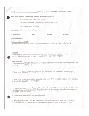 Chapter 3 Lesson 1 Page 4 - Studocu