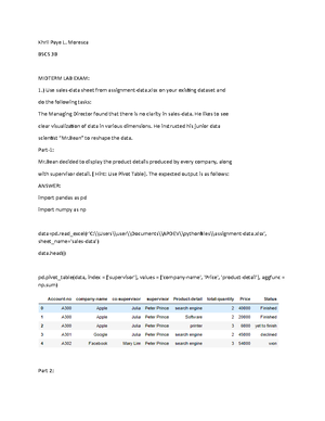 Exer3 Moresca - about learning session - Khrll Paye L. Moresca BSCS 3B ...