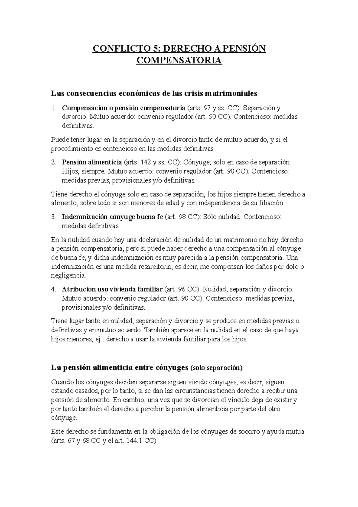 Conflicto 5 - ddfgd - CONFLICTO 5: DERECHO A PENSIÓN COMPENSATORIA Las ...
