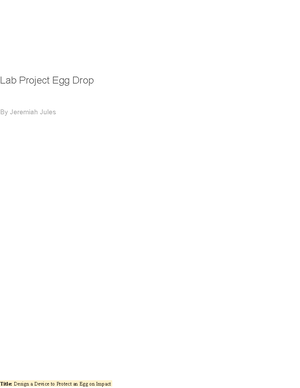 Motion with Constant Acceleration Lab Report - Motion with Constant ...