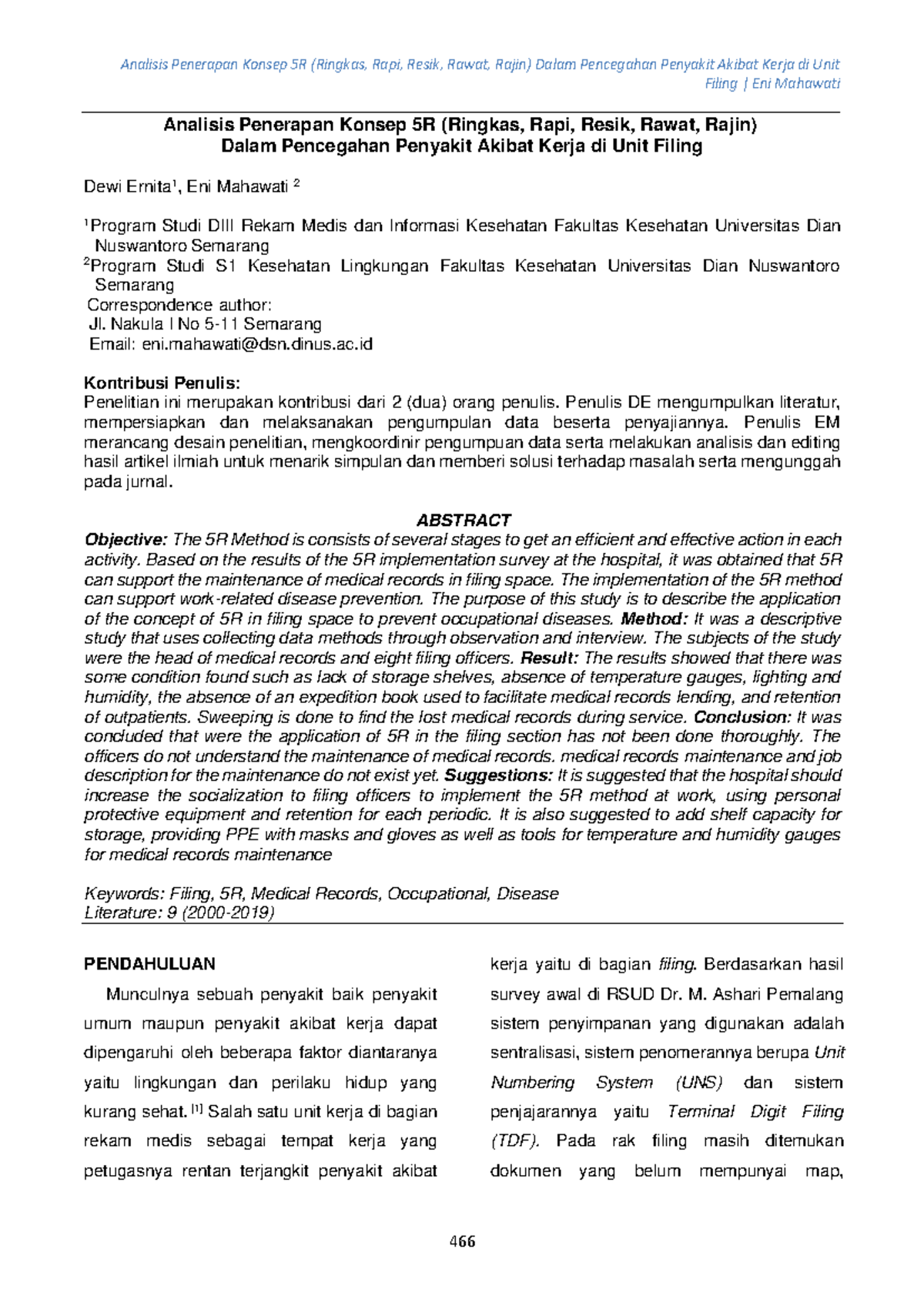 4026 11903 1 PB - Good - Filing | Eni Mahawati Analisis Penerapan ...